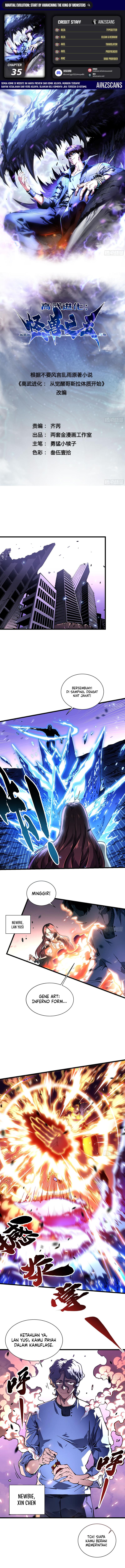 Martial Evolution: Start by Awakening the King of Monsters Chapter 35 ...